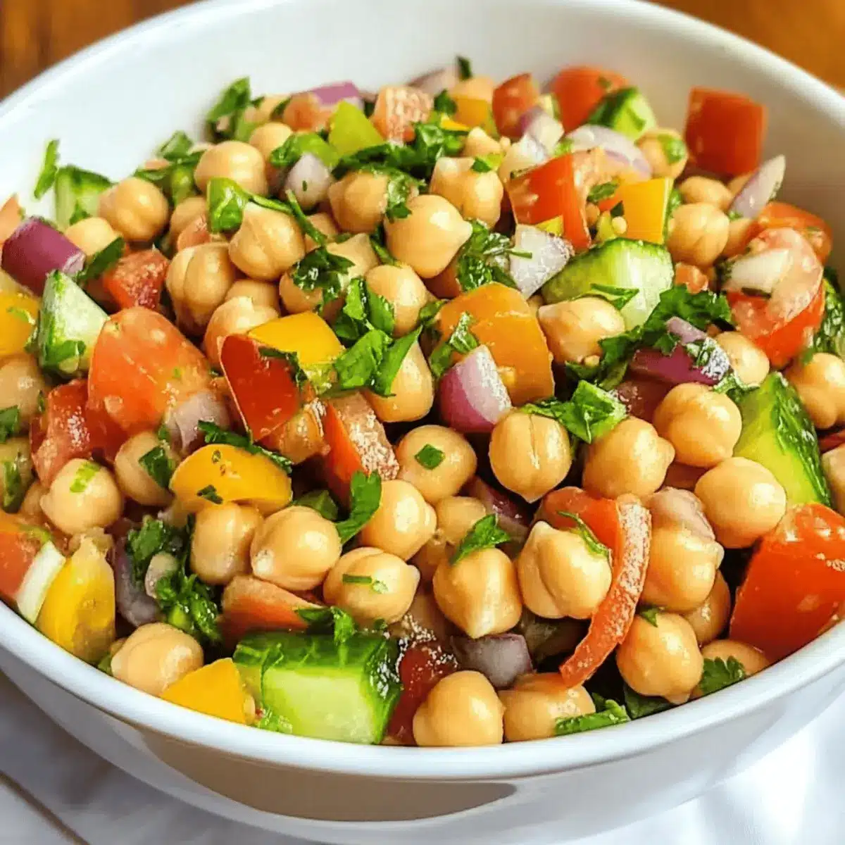 Delicious & Irresistible Chickpea Salad for Flavor-Packed Lunch