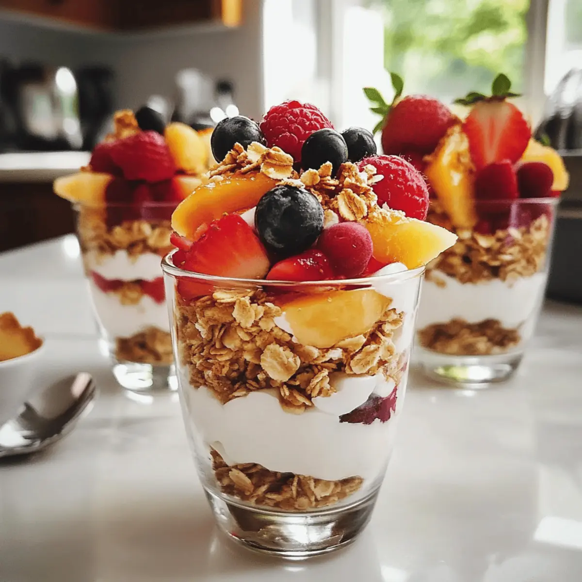Easy Delicious Fruit-Filled Yogurt Parfaits for Creamy Mornings