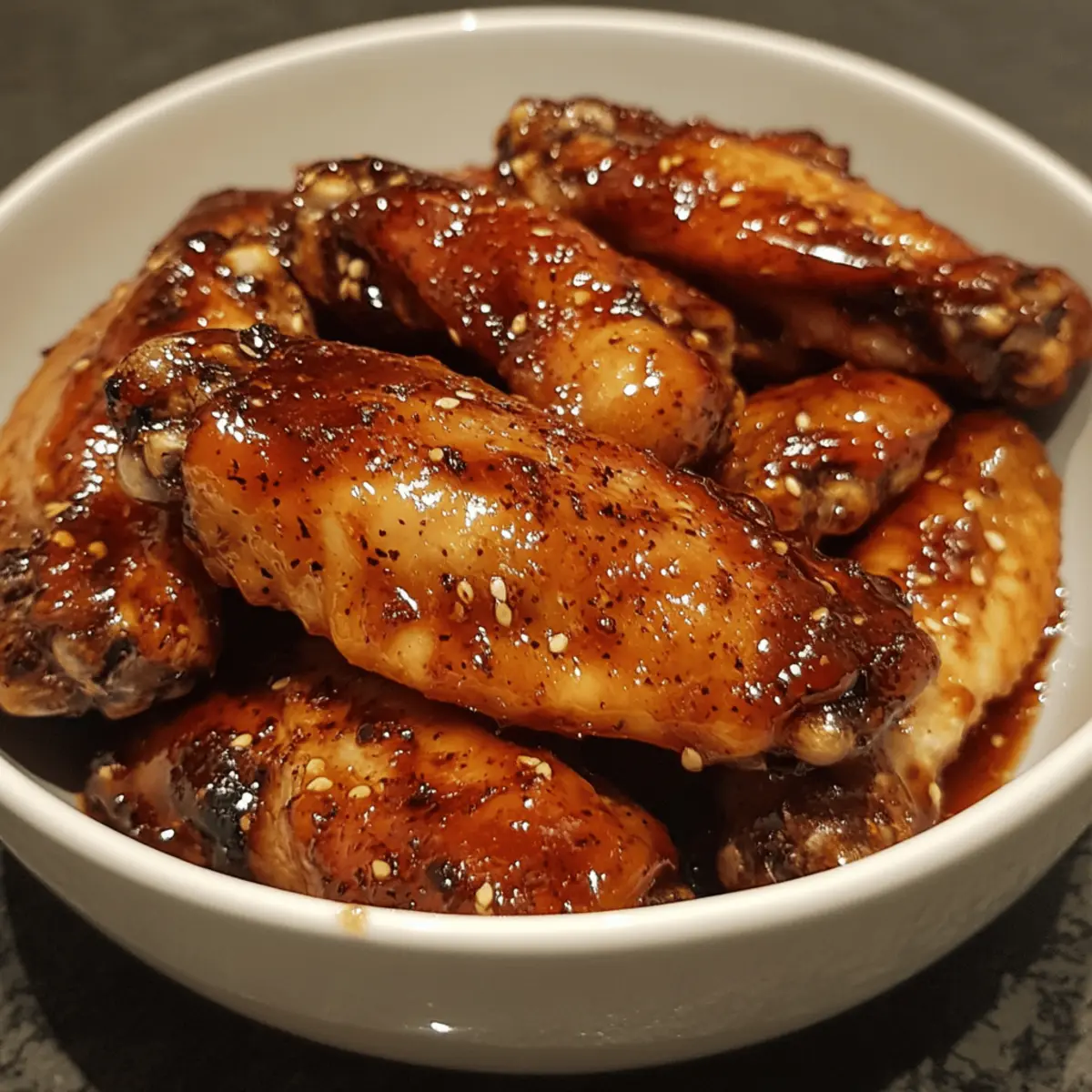 Easy Delicious Maple Glazed Chicken Wings: Juicy & Crispy