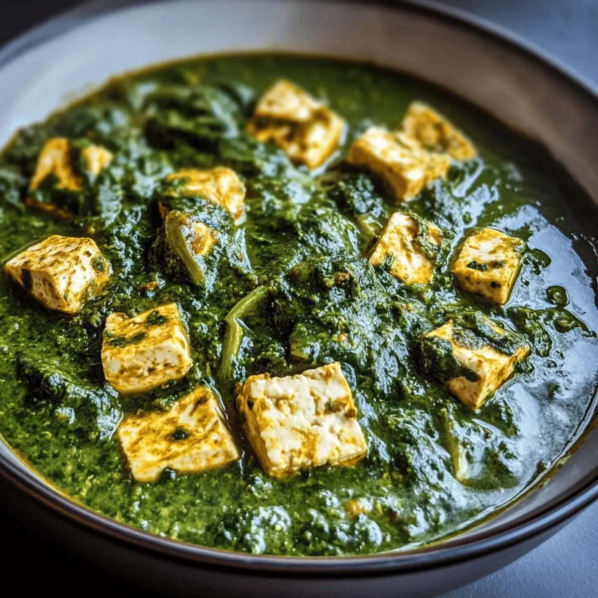 Ultimate Delicious Vegan Palak Paneer with Tofu: Creamy Delight