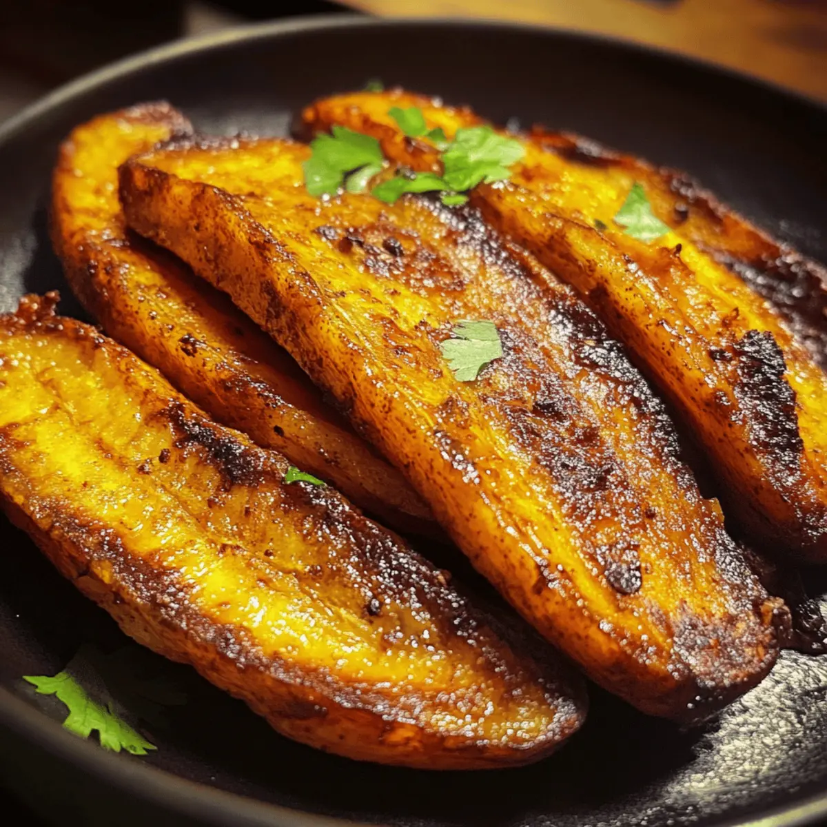 Delicious Cuban Mojo Roasted Plantains: Easy Crispy Zesty Side