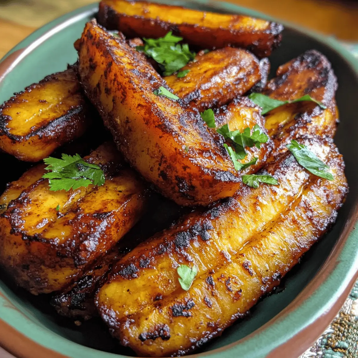 Delicious Cuban Mojo Roasted Plantains: Easy Crispy Zesty Side