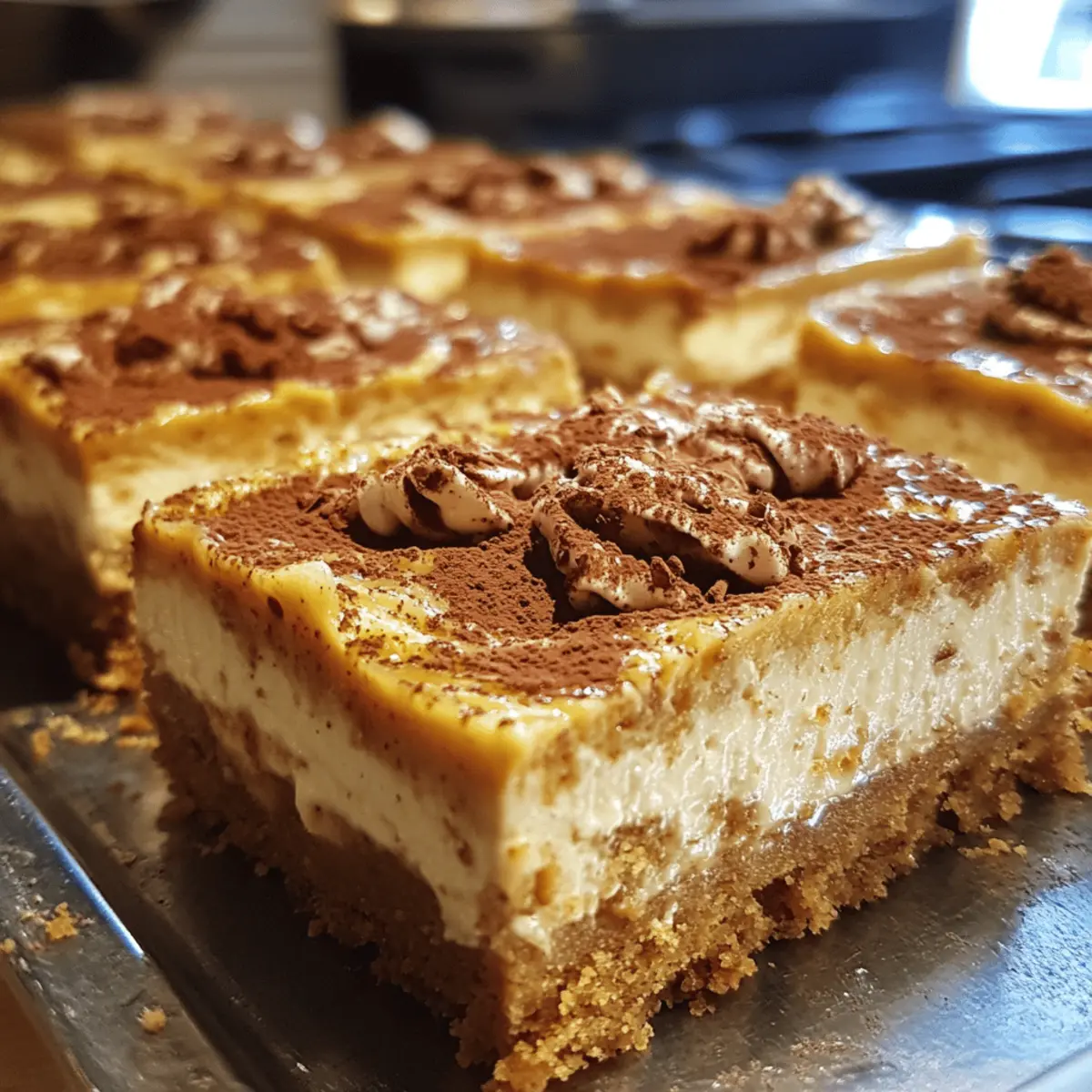 Ultimate Delicious Creamy Thanksgiving Pumpkin Cheesecake Bars