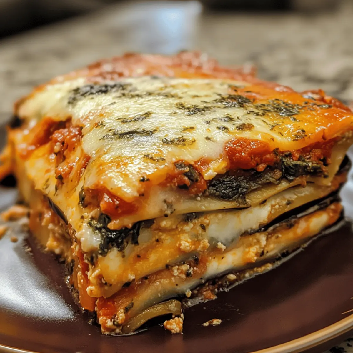 Easy Delicious Creamy Eggplant & Spinach Lasagna That Wows