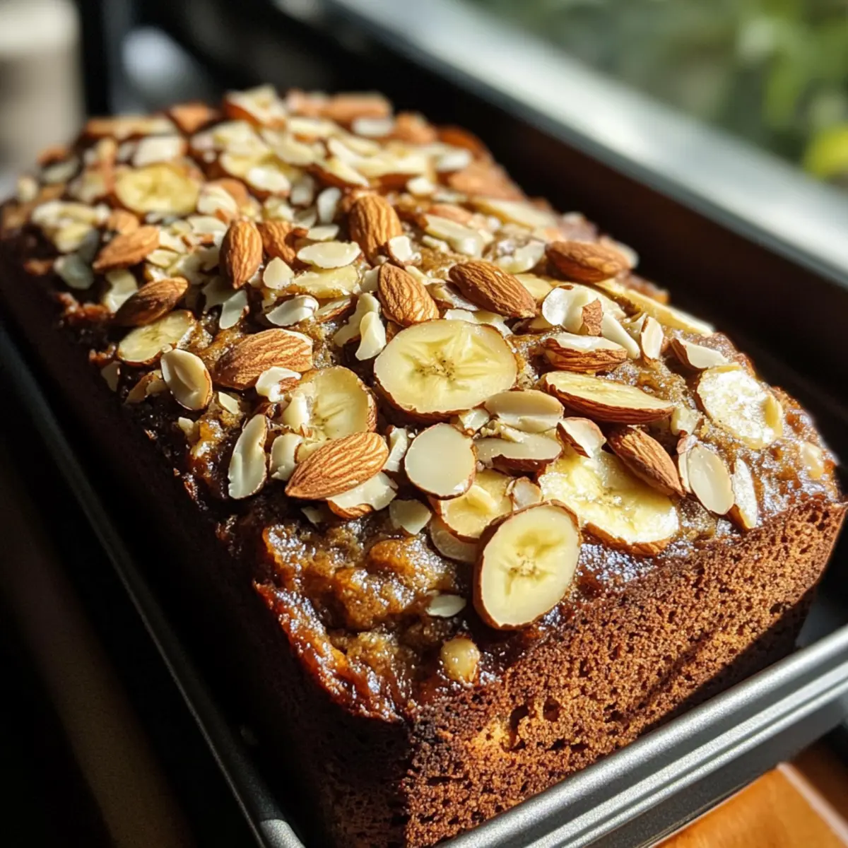 Easy Banana Almond Breakfast Loaf: Irresistible Moist Treat