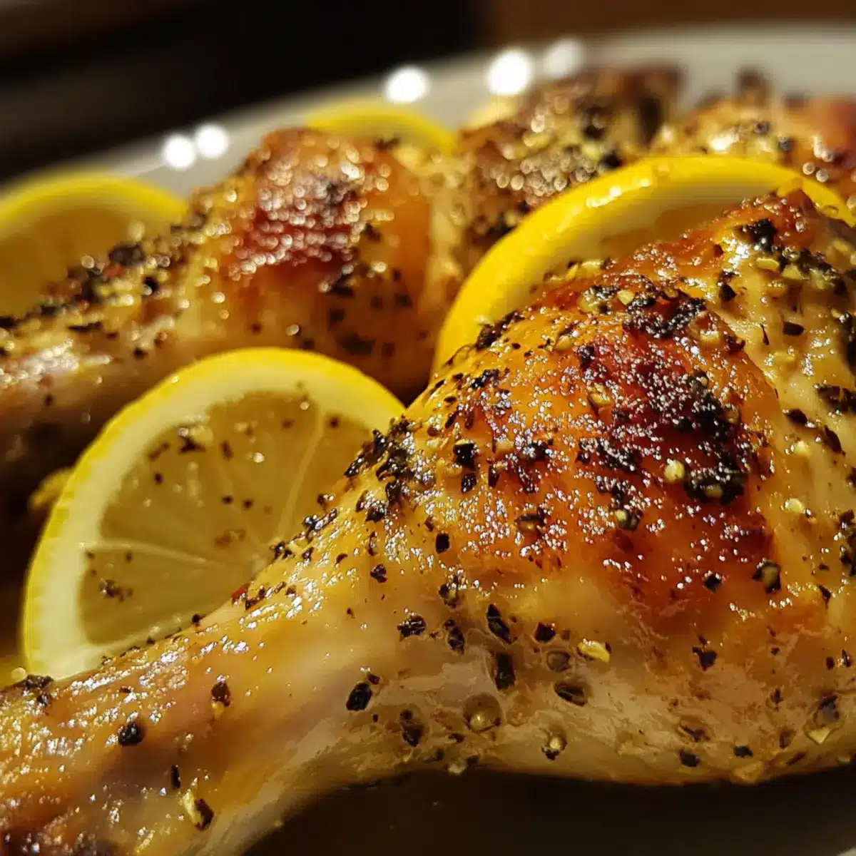 Ultimate Delicious Juicy Lemon Garlic Chicken Drumsticks Recipe