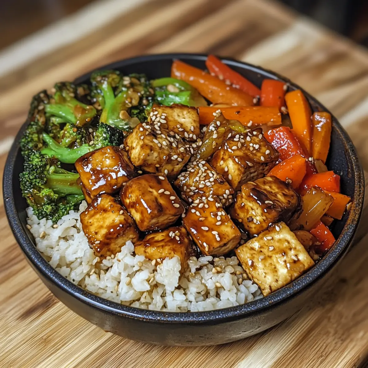 Easy One-Pan Teriyaki Tofu & Veggies: Perfect Comforting Crisp