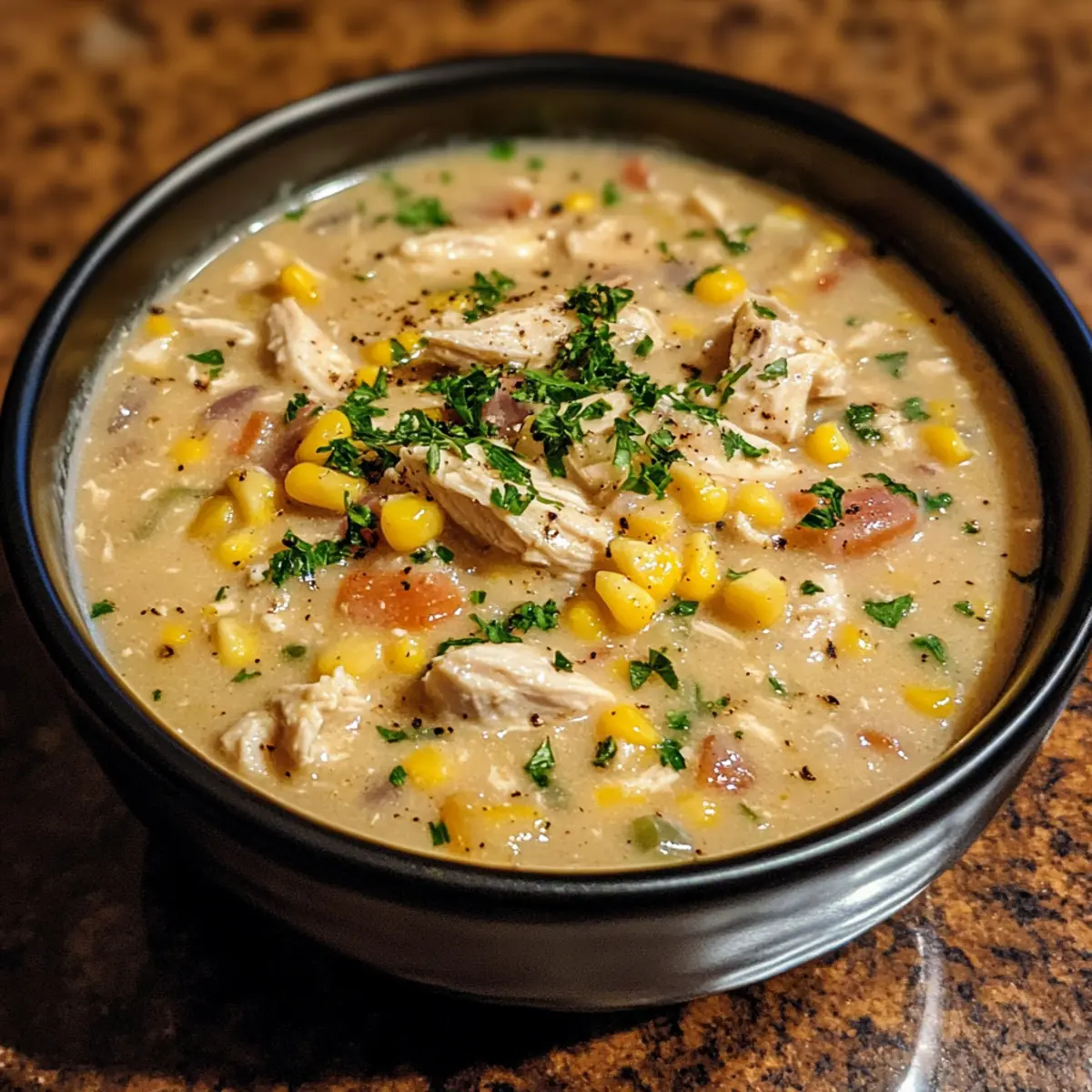 Easy Slow Cooker Chicken & Corn Chowder: Ultimate Creamy, Cozy
